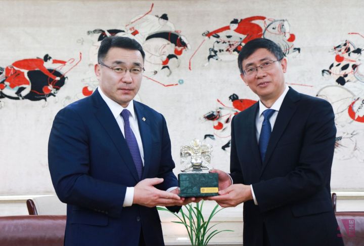 Хотын дарга БНХАУ ын Үндэсний биеийн тамир спортын ерөнхий газрын удирдлагатай уулзлаа Atime Mn